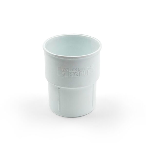 PVC Connector 80mm - Brink Gutter Supplies