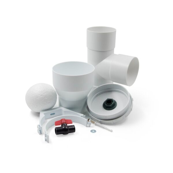 PVC 80 mm Round Bend 90 Degree - Brink Gutter Supplies