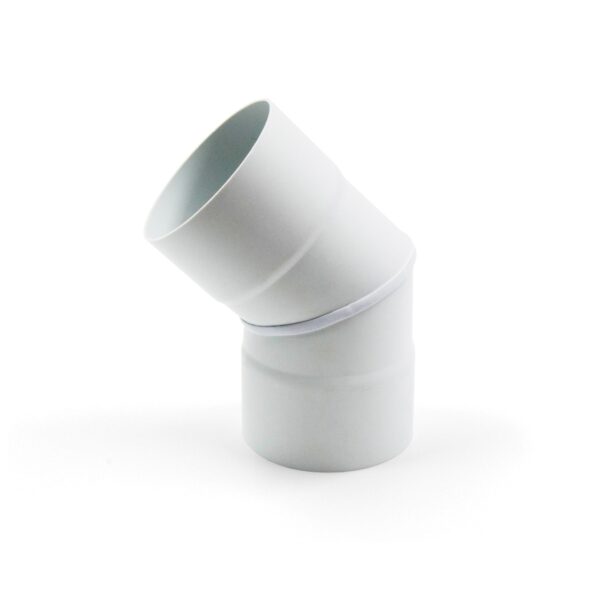 PVC Round Bend 45 Degree - Brink Gutter Supplies