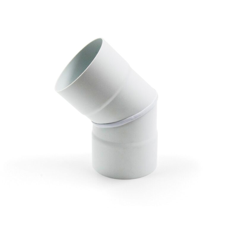 PVC Round Bend 45 Degree - Brink Gutter Supplies