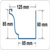 Ogee Gutter 125 Residential - Brink Gutter Supplies